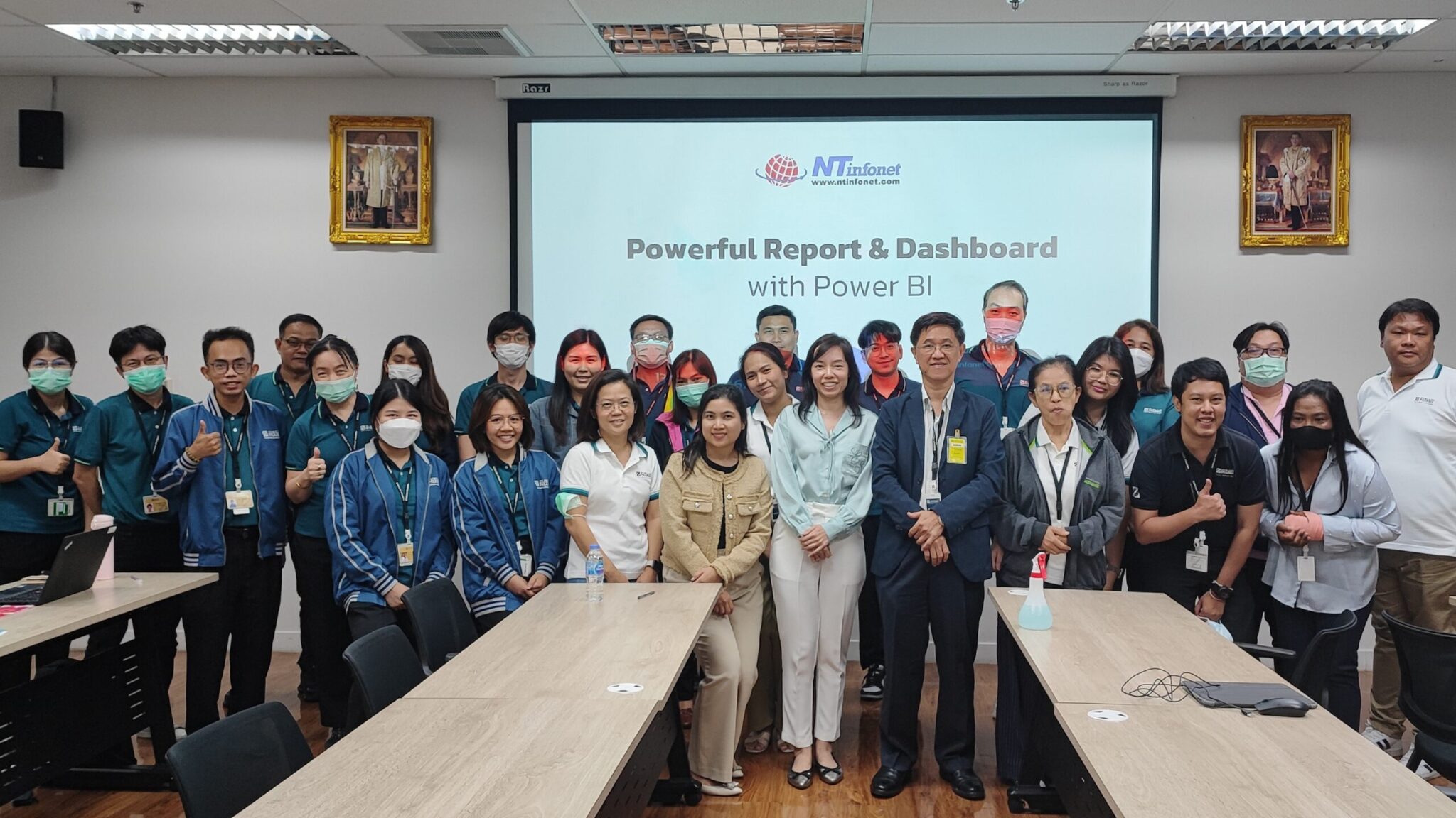 หลักสูตร Powerful Report & Dashboard with Power BI Desktop - NTinfonet | สอน Power BI Excel ...